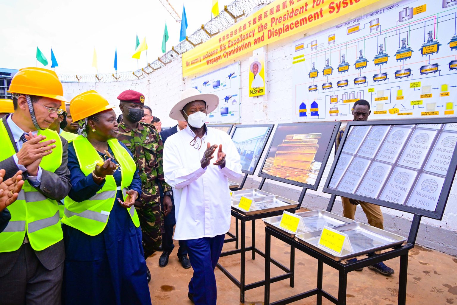 President Museveni commissions Uganda’s biggest gold project - Uganda ...