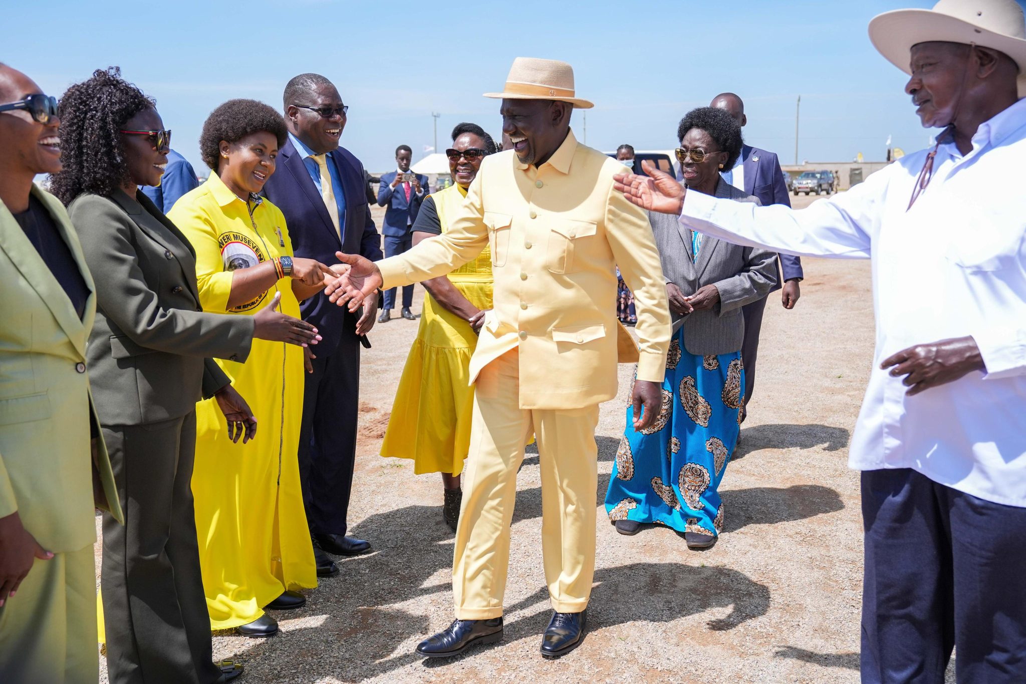 Presidents Museveni, Ruto break ground for $500-million mega steel mill ...